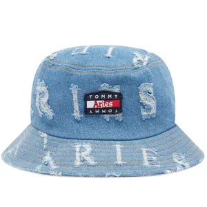 Tommy Hilfiger X Aries Denim Bucket Hat - Denim Laser | Editorialist